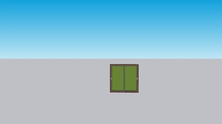 Sliding Window | 3D Warehouse