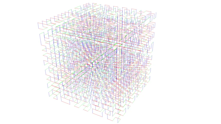 3D Hilbert Curve | 3D Warehouse