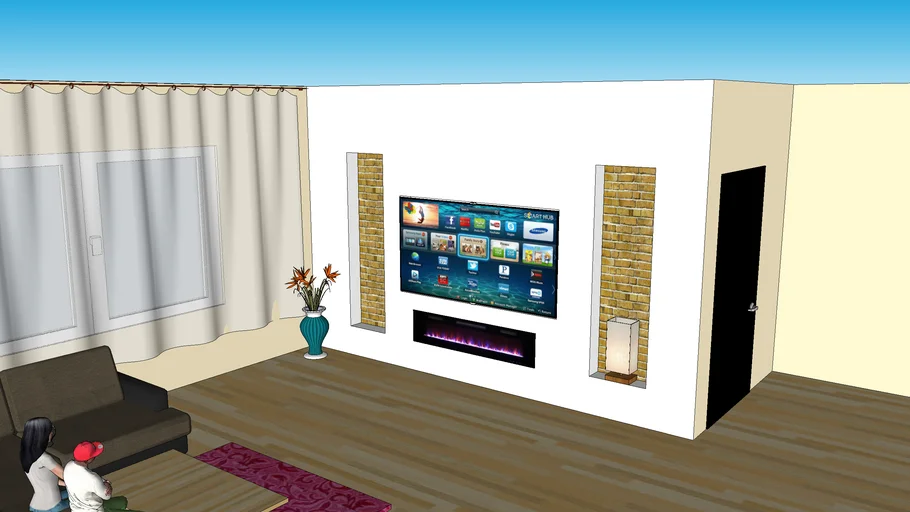 home.cinewall | 3D Warehouse