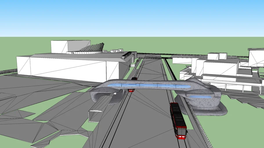 Train Station model by Jason | 3D Warehouse
