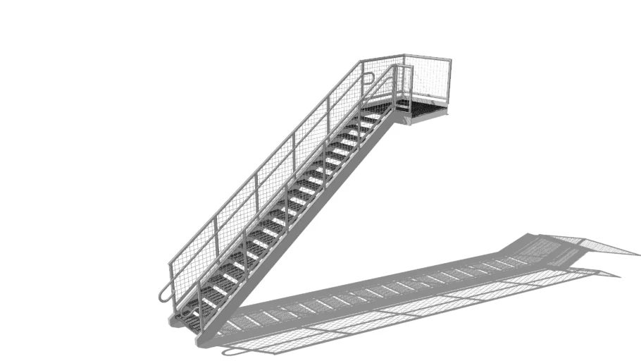 Exterior Stairs | 3D Warehouse