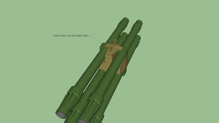 TOW Missile 4 Tube Launcher | 3D Warehouse