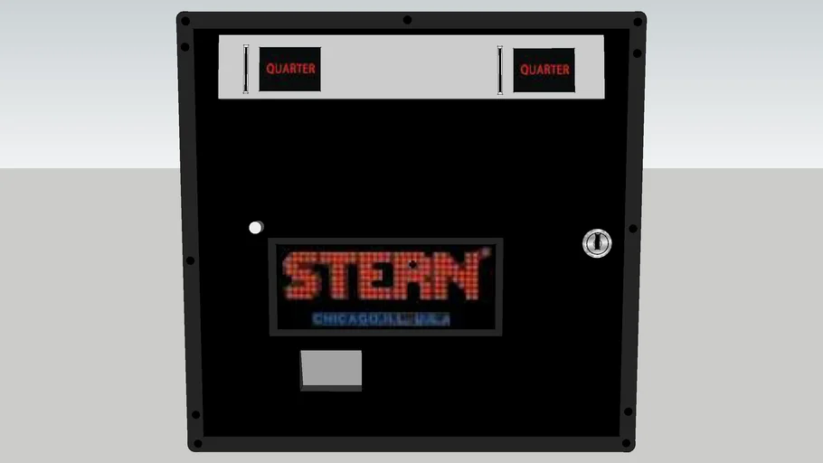 Stern Coin Door | 3D Warehouse