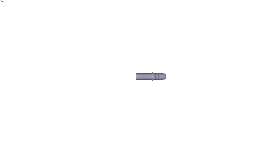 3122 - BARBED CONNECTOR FOR UNEQUAL TUBE DIAM D1 12 MM DIAM D2 10 MM ...