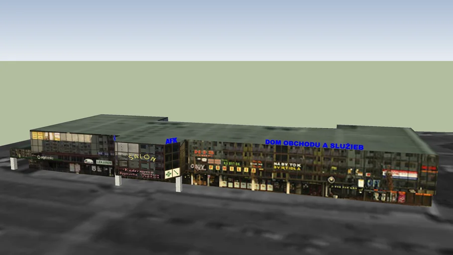 AFK (trade house) | 3D Warehouse