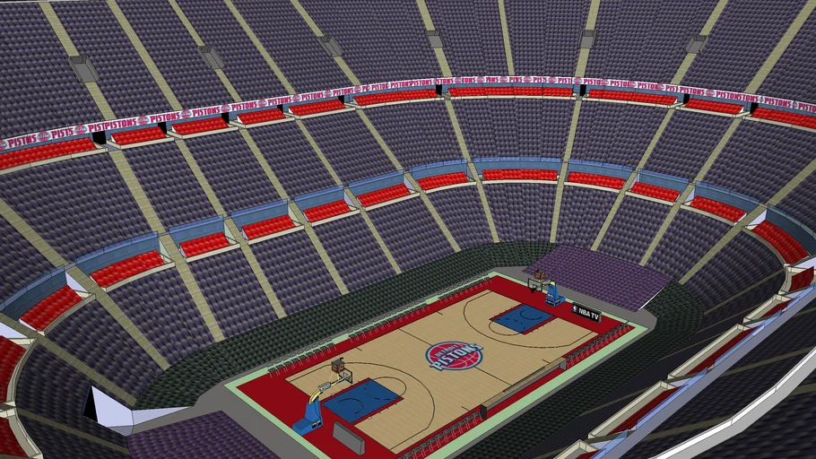 The Palace Of Auburn Hills (Detroit Pistons's Arena) | 3D Warehouse