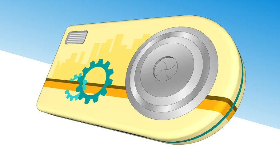 X-design Camera (3d challenge 077; SketchyPhysics supported) | 3D Warehouse