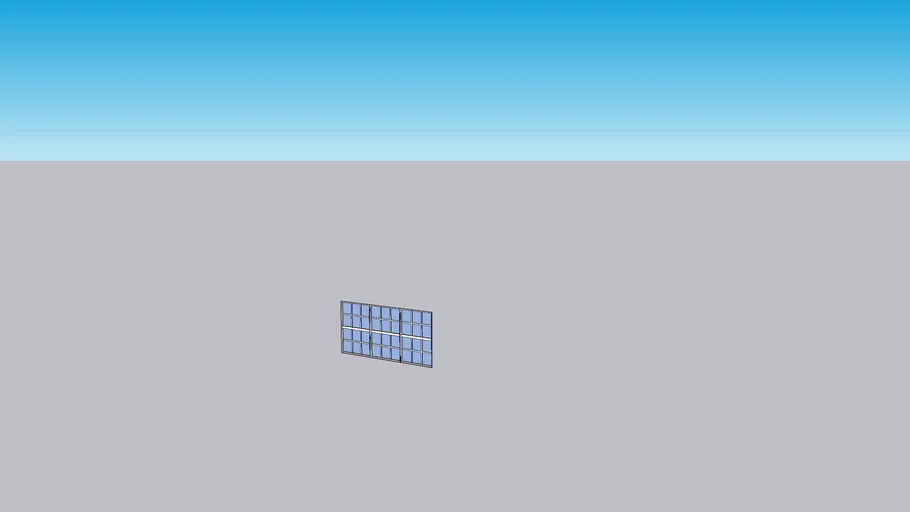 33x47 Triple Mulled Window | 3D Warehouse