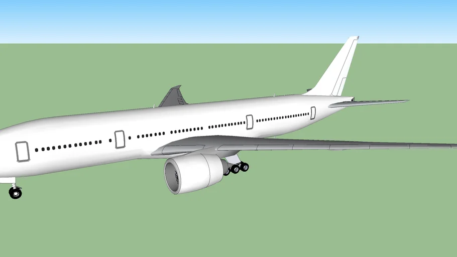 Template - Boeing 777-200/200ER/200LR | 3D Warehouse