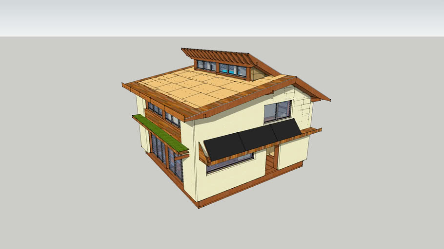 Straw bale house | 3D Warehouse