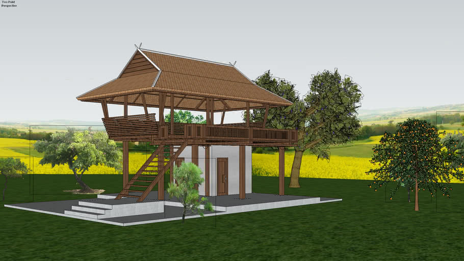 khmer house | 3D Warehouse