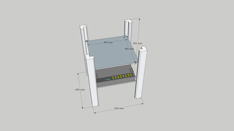Rak Switch Hub | 3D Warehouse