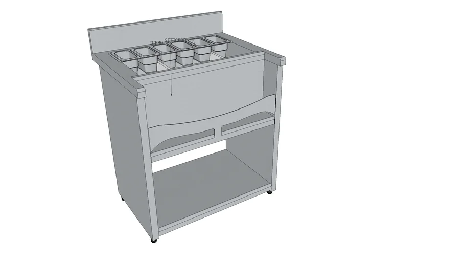 Icewell + Speedrack ICE80 | 3D Warehouse