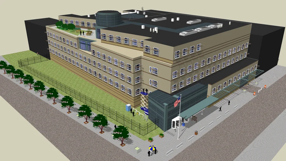 Embassy of the United States - Berlin, Germany | 3D Warehouse