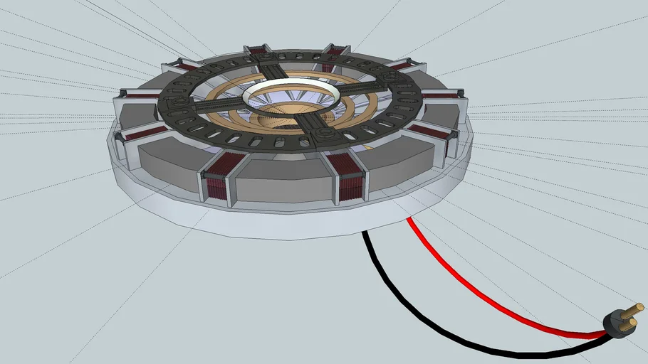 Arc Reactor Mk1 v1.3 | 3D Warehouse