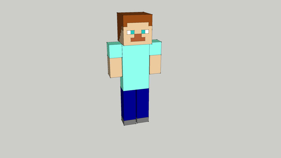 Minecraft Man | 3D Warehouse