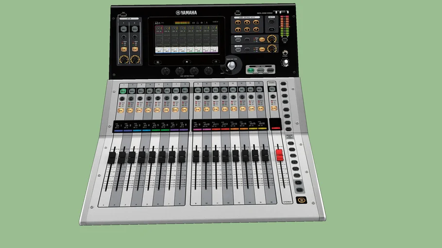Console Yamaha TF1 | 3D Warehouse