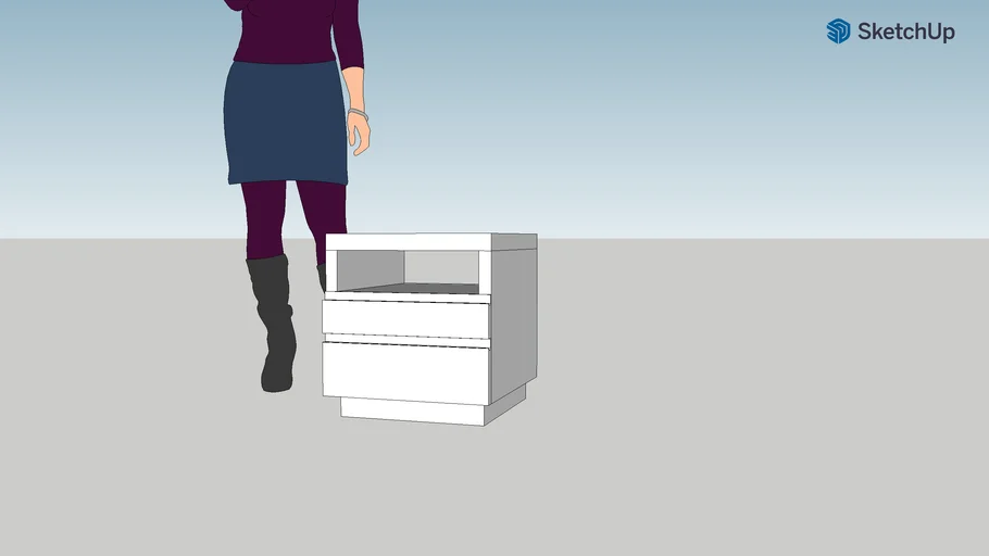 Bedside table | 3D Warehouse