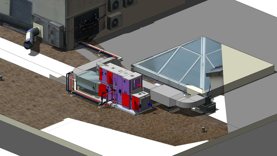Installation ventilation | 3D Warehouse