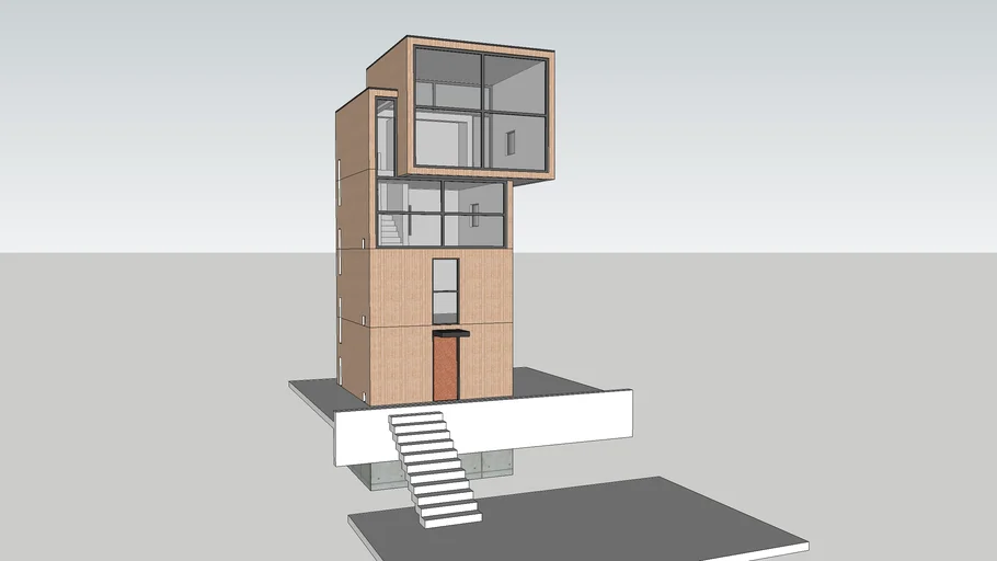 4x4 House | 3D Warehouse