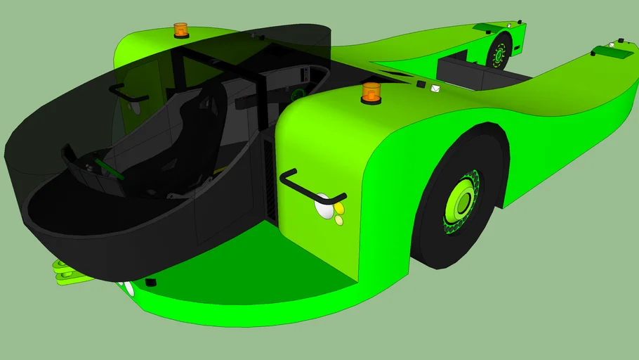 Aircraft Tug | 3D Warehouse