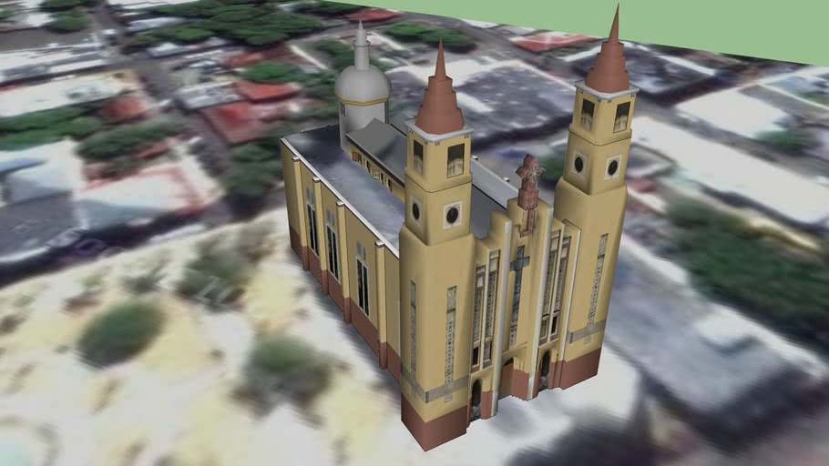 church of saint felipe puerto plata dom republic | 3D Warehouse