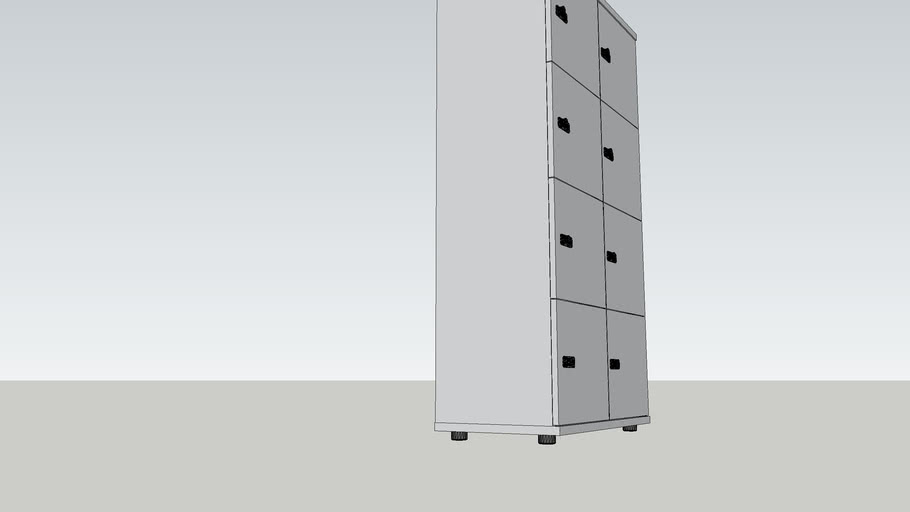 Locker LC-8 | 3D Warehouse