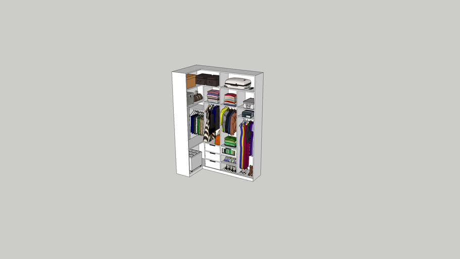 Closet Pequeno | 3D Warehouse