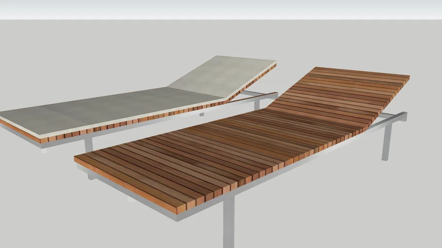 Sun lounger | 3D Warehouse
