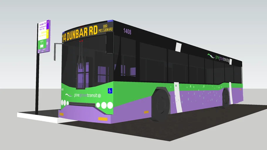 Transit bus | 3D Warehouse