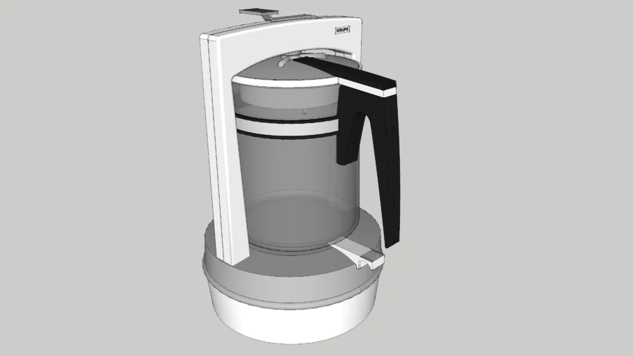 Coffee maker Krups 262 T8 | 3D Warehouse