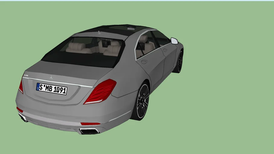 Alabassiry's 2014 mercedes s-class | 3D Warehouse
