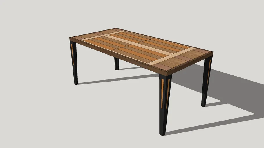 Modern Dining Table | 3D Warehouse