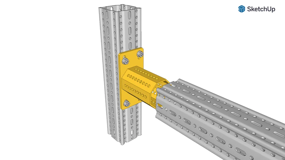 End Support Installation | 3D Warehouse