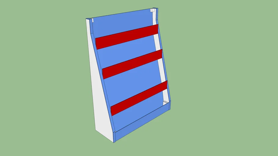 child book rack | 3D Warehouse