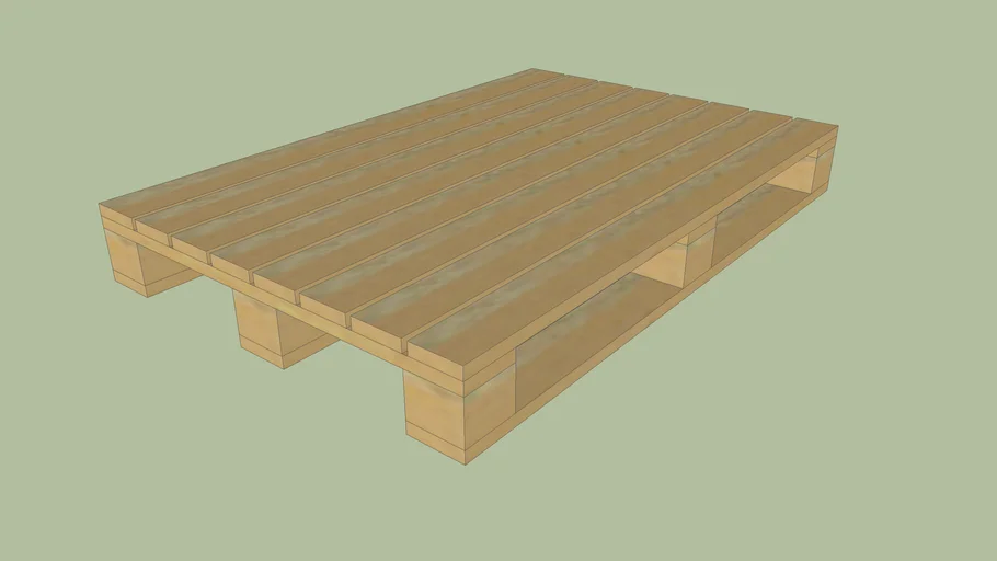 PALLET - KUORMALAVA - EURO | 3D Warehouse
