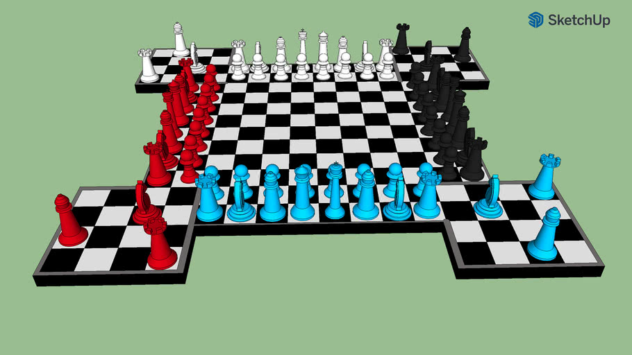 Fortress chess | 3D Warehouse