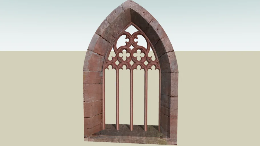 gothic window | 3D Warehouse