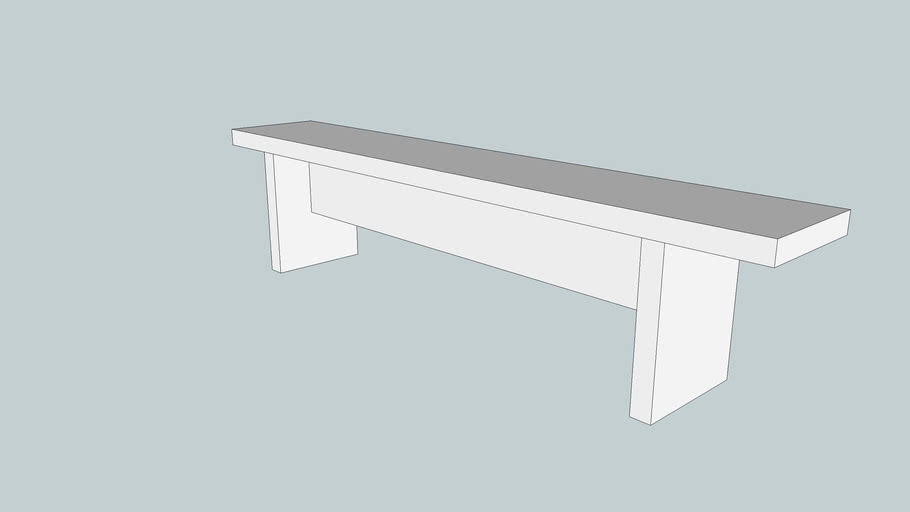 Bench Seat | 3D Warehouse