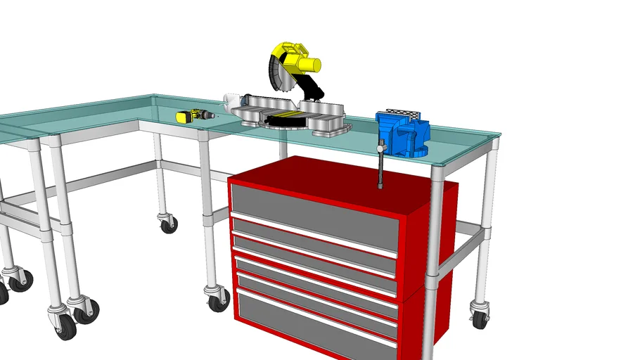 work bench | 3D Warehouse