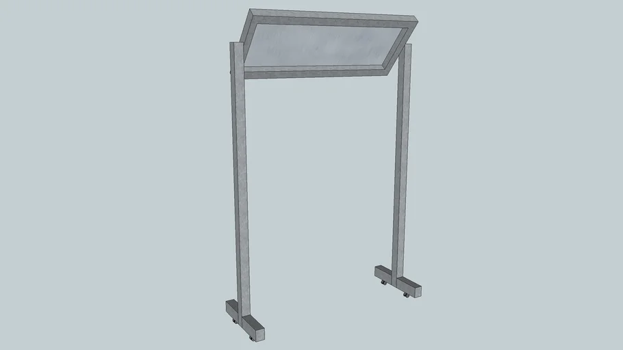 demo mirror on wheels | 3D Warehouse