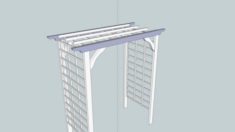 Garden Trellis | 3D Warehouse