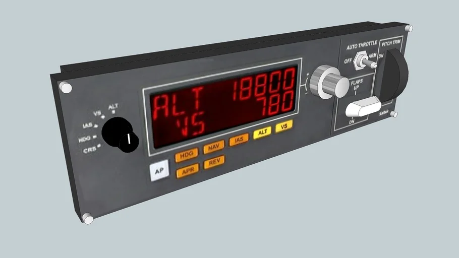 Saitek Pro Flight Multipanel | 3D Warehouse