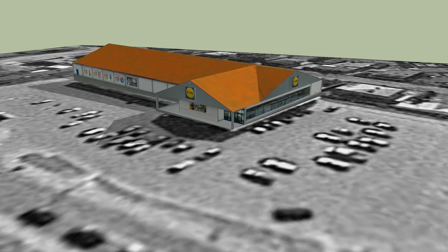 Lidl Market, Radom | 3D Warehouse