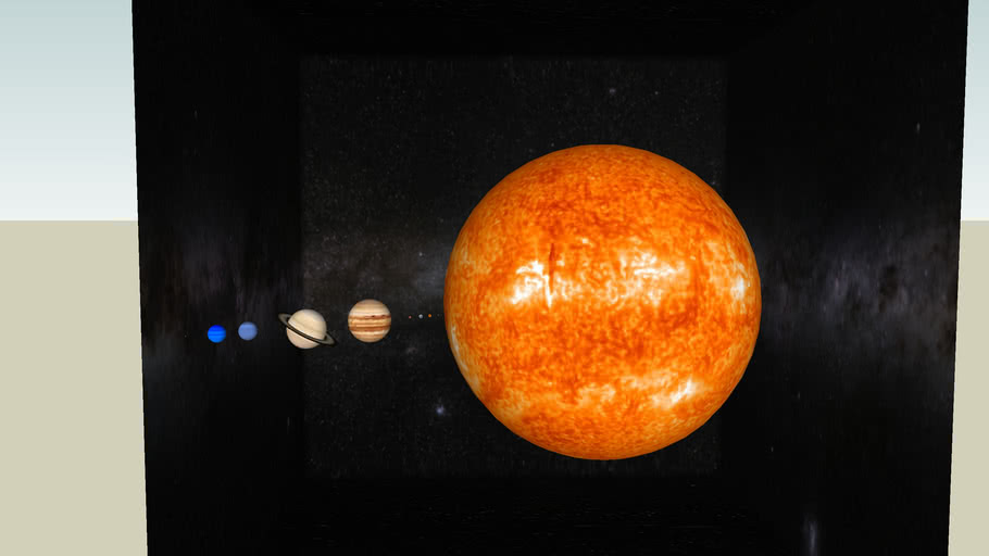 Uklad sloneczny Fizyka | 3D Warehouse