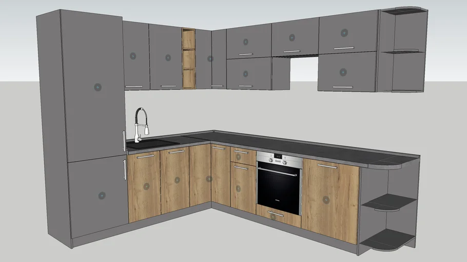 Demo kitchen | 3D Warehouse