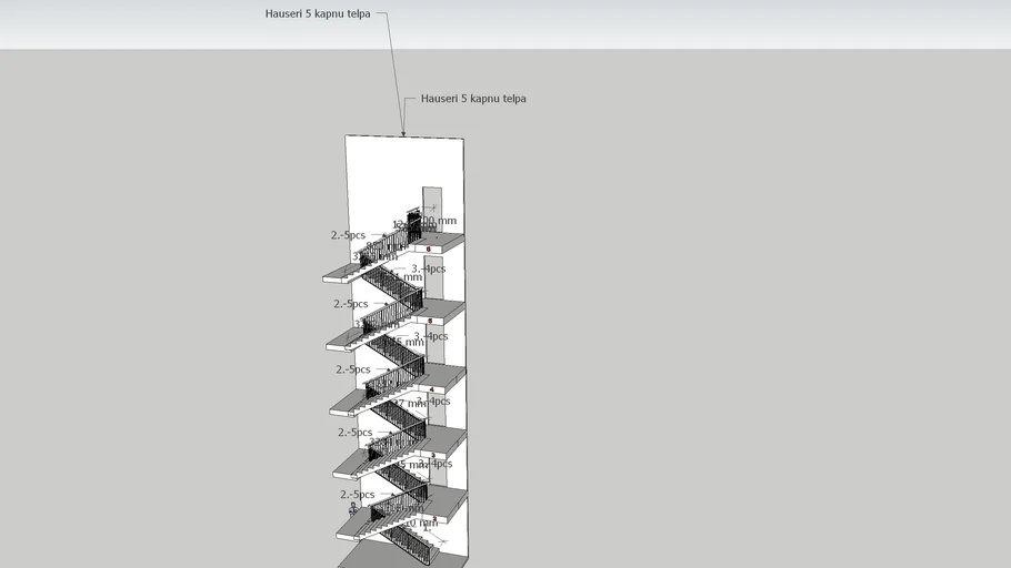 Hauseri_5_kapnu_telpa | 3D Warehouse