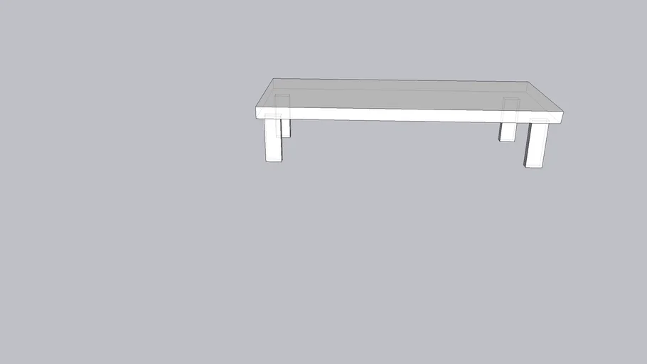 table basse simple | 3D Warehouse
