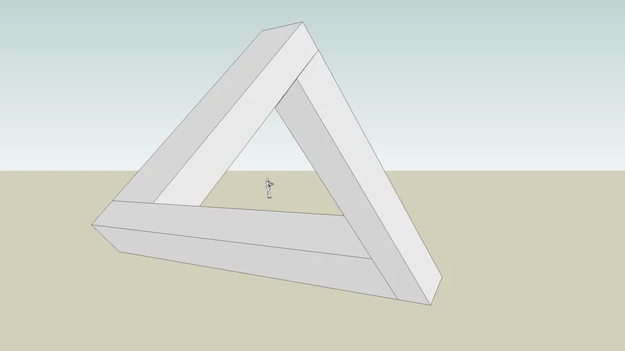 Impossible Triangle | 3D Warehouse