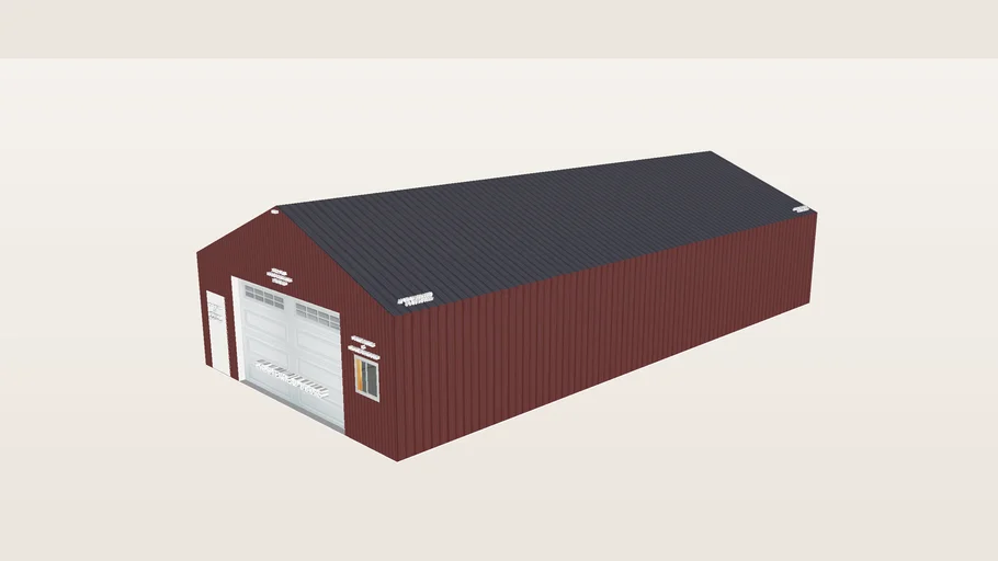 Pole Barn Kits by APB Pole Barns | 3D Warehouse